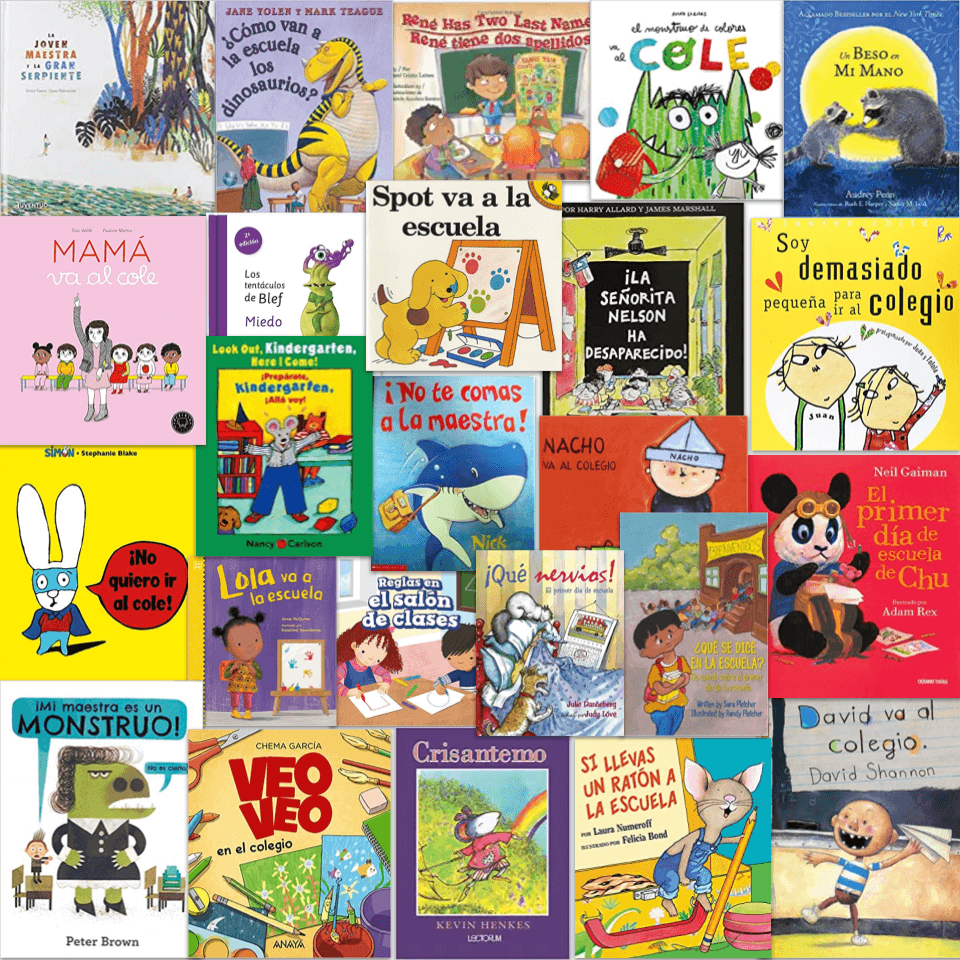 The Best Spanish Back-to-School Books for Kids • Bilingually Yours